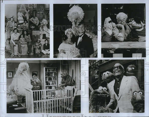 1993 Press Photo "Sesame Street" Bob McGrath,Will Lee,L Long,A Reed,L ...