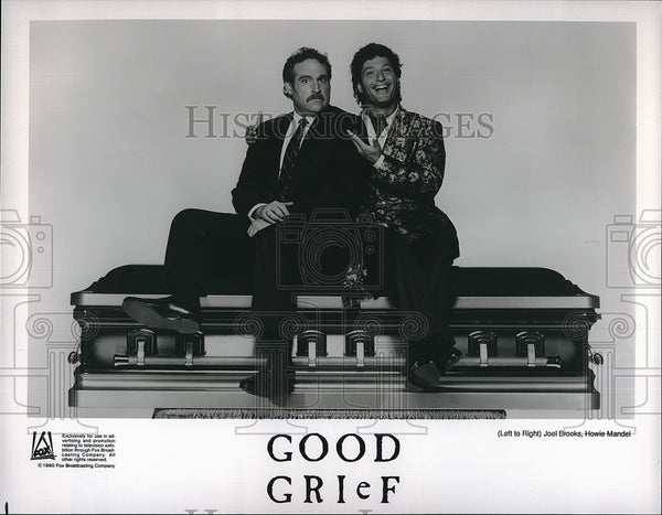 1990 Press Photo "Good Grief" Joel Brooks & Howie Mandel - Historic Images