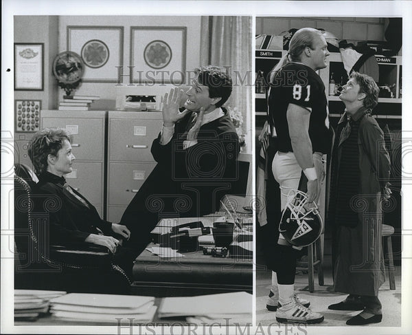 1995 Press Photo "The Home Court" Pamela Reed,Chas Rocket, Eric A ...