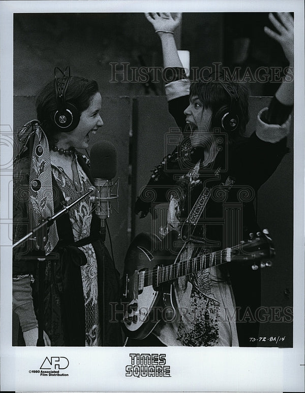 1980 Press Photo Robin Johnson, Trini Alvarado "Times Square ...