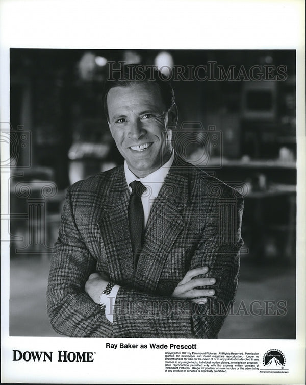 1991 Press Photo Ray Baker as Wade Prescott on "Down Home" - Historic ...