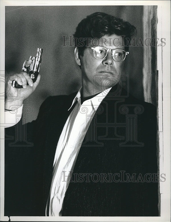 1987 Press Photo Stephen Lang "Crime Story" - Historic Images