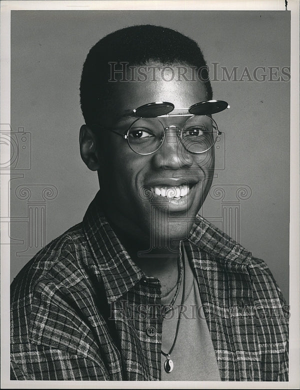 1989 Press Photo Actor Kadeem Hardison in "A Different World ...