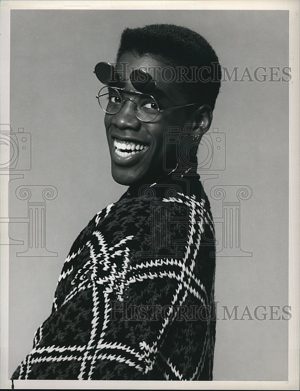 1988 Press Photo Actor Kadeem Hardison in "A Different World ...