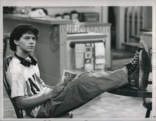 1988 Press Photo "Day By Day" starring CB Barnes - Historic Images