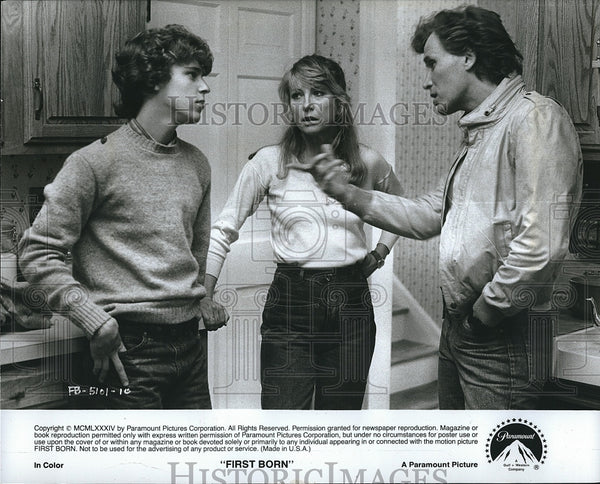 1984 Press Photo "First Born" (Movie) - Historic Images