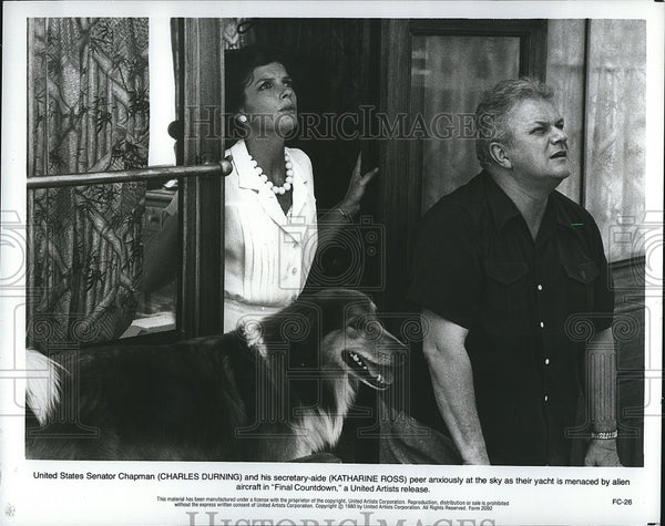 1980 Press Photo Katherine Ross in Final Countdown - Historic Images