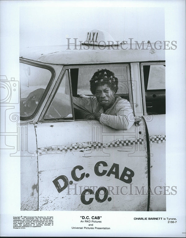 1983 Press Photo Charlie Barnett American Actor DC Cab Comedy Movie ...