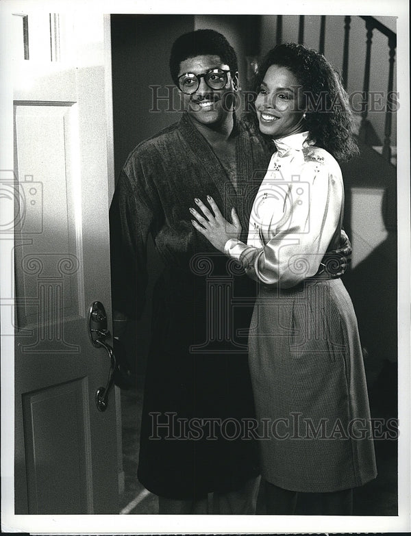 1987 Press Photo "Knots Landing" Larry Riley, Lynne Moody - Historic Images