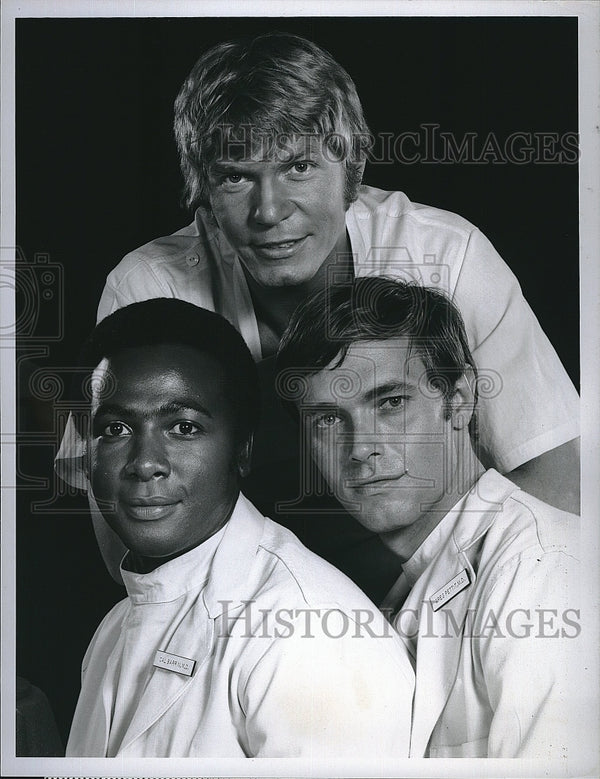 1970 Press Photo Hal Frederick, C. Stone, Stephen Brooks "The Interns ...