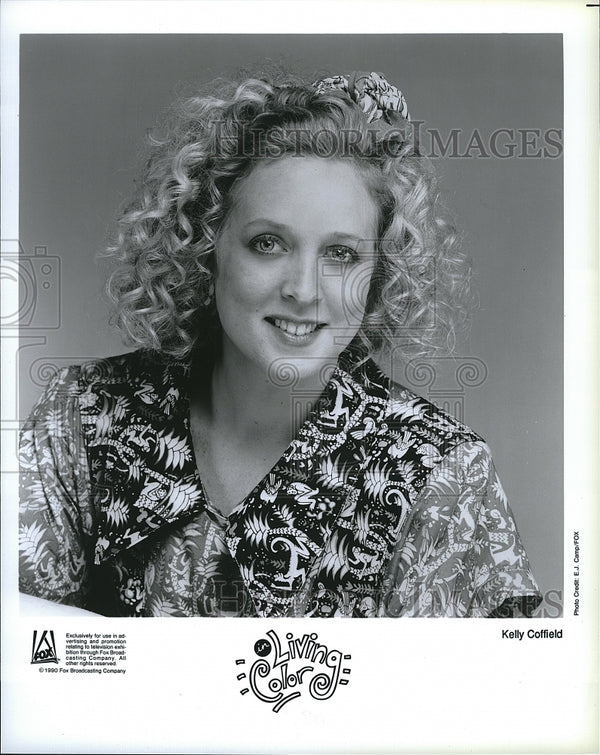 1990 Press Photo Kelly Coffield in "In Living Color" - Historic Images