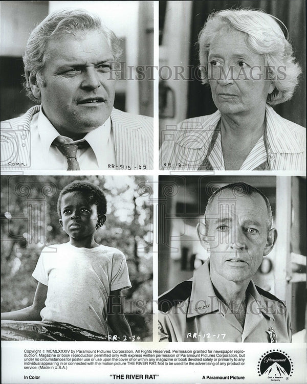 1984 Press Photo "The River Rat" (Movie) - Historic Images