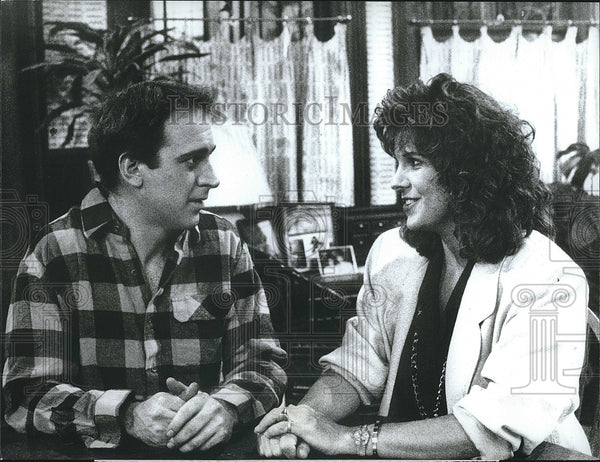 1987 Press Photo Michael Countryman, Susan Saint James, "Kate & Allie ...