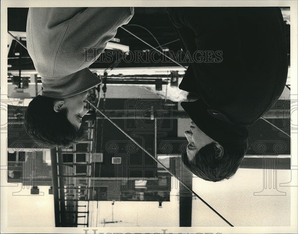 Press Photo Robert Urich Television Actor Spenser for Hire Donna ...