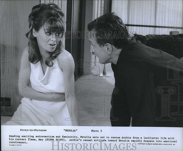 1968 Press Photo Actress Pippa Scott In Petulia - Historic Images
