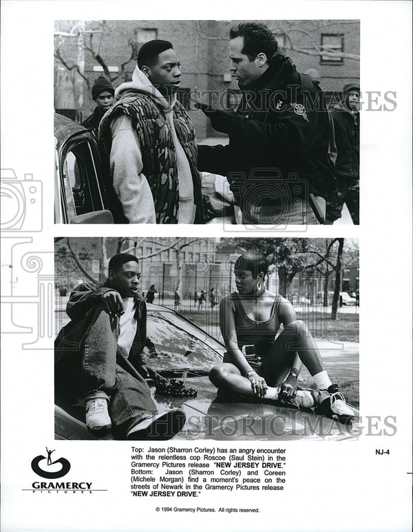 1994 Press Photo Sharron Corley and Saul Stein star in "New Jersey ...