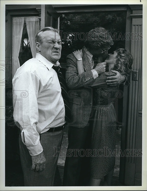 1983 Press Photo Actor Dolph Sweet & Thomas Calloway in "Gimme a Break ...
