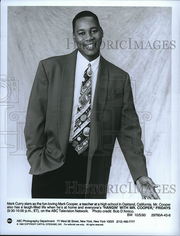 1993 Press Photo "Hangin With Mr Cooper" starring Mark Curry ...