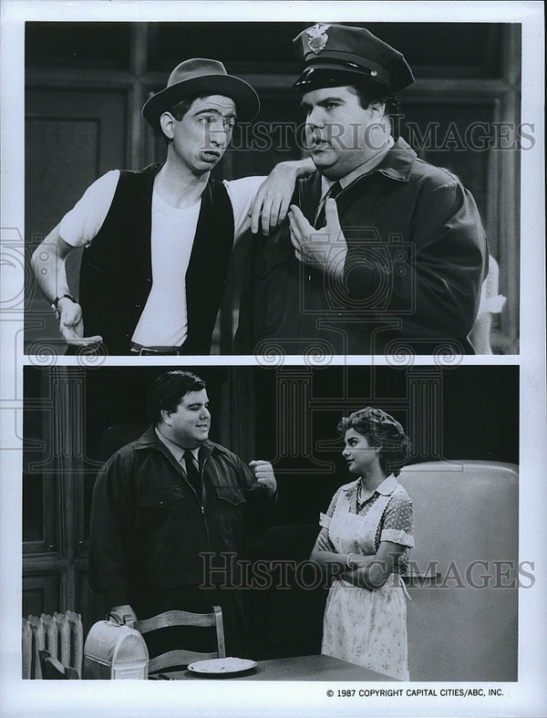 1987 Press Photo Dan Frischman, Daniel Schneider, Marcia Christie ...