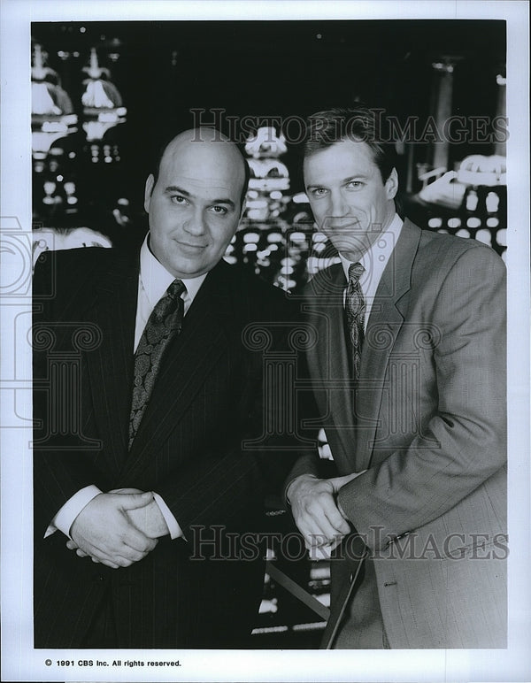 1991 Press Photo Jon Polito Actor David Beecroft Hearts Are Wild TV ...