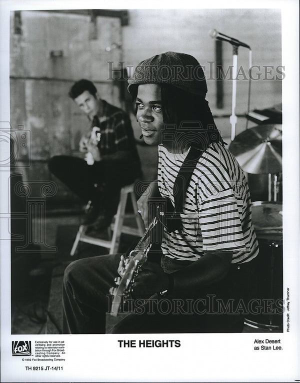 1992 Press Photo Alex Desert American Actor Heights Musical Drama TV ...