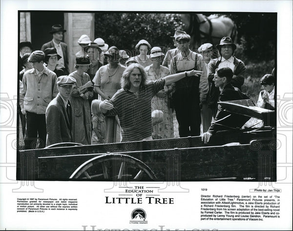 1997 Press Photo Scene From Film "The Education Of Little Tree ...