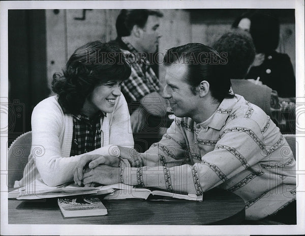 1981 Press Photo Michael McKean, Maggie Rothwell, "Laverne & Shirley ...
