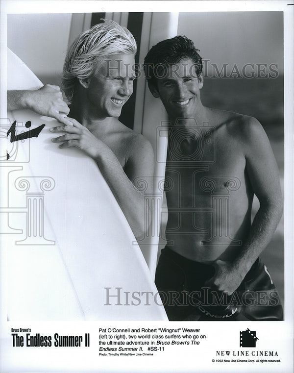 1993 Press Photo Surfer Pat O'Connell, Robert Wingnut Weaver, Endless ...