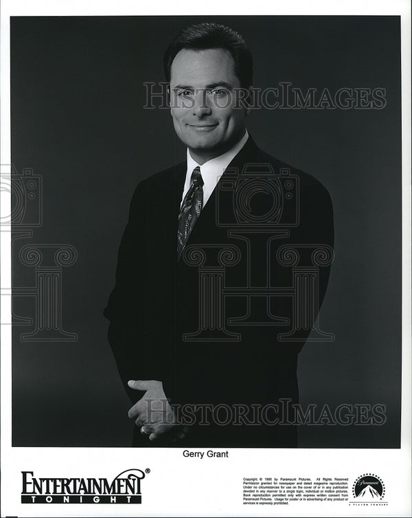 1995 Press Photo Gerry Grant Entertainment Tonight - Historic Images
