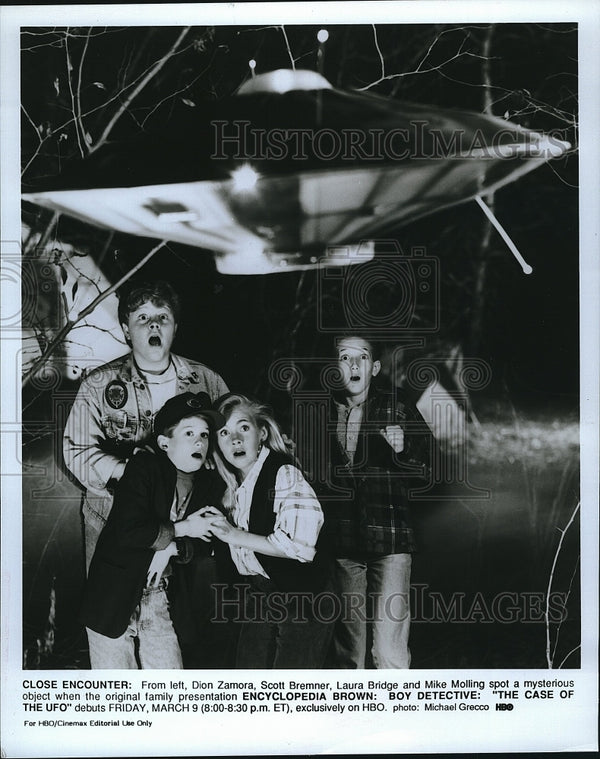 1989 Press Photo Actor Scott Bremner in "Encyclopedia Brown Boy ...
