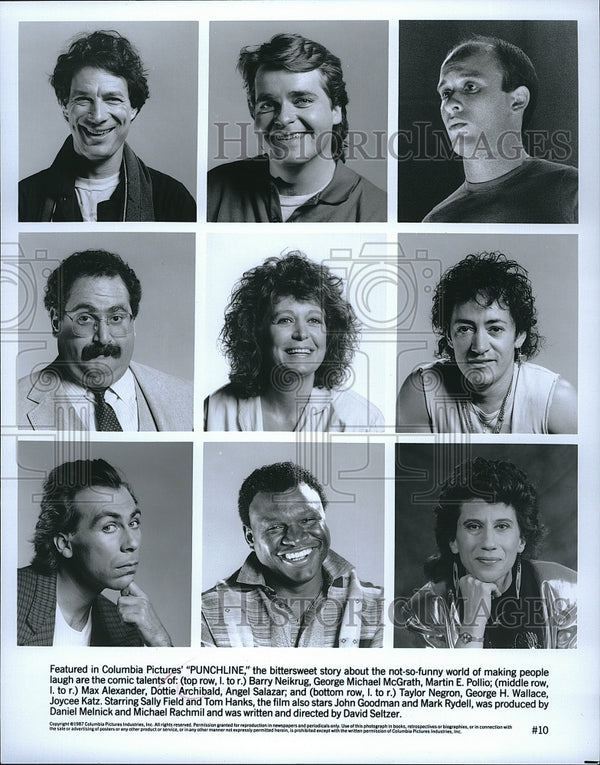 1987 Press Photo B. Neikrug, G.M. McGrath, M.E. Pollio, M. Alexander ...