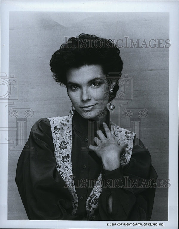 1987 Press Photo Terri Garber American Actress Dynasty Drama TV Series ...
