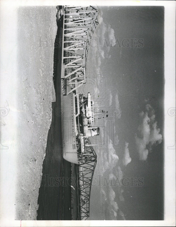 1966 Press Photo Tanker Good Ship Ismalia Suez Canal - RRX96395 ...