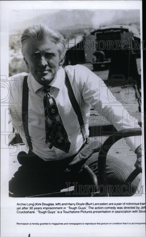 1986 Press Photo Kirk Douglas Burt Lancaster Tough Guys- RSA03867 ...
