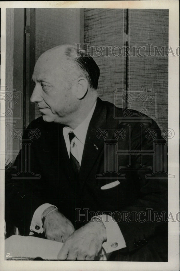 1963 Press Photo Jacob Javits US senator ABC news Issue- RSA04461 ...