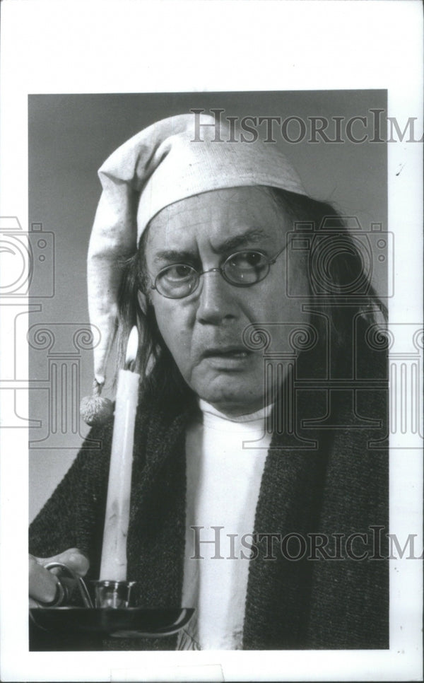 1987 Press Photo A Christmas Carol Booth Colman Play- RSA21329 ...