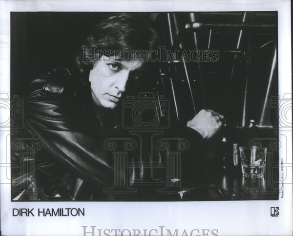 1978 Press Photo Dirk Hamilton singer songwriter music - Historic Images