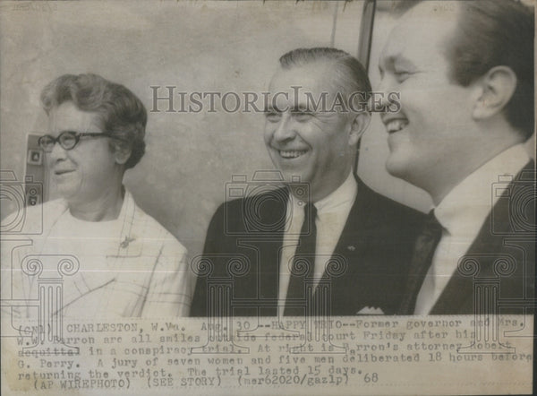 1968 Press Photo Former Governor W W Barron Politician- RSA31015 ...