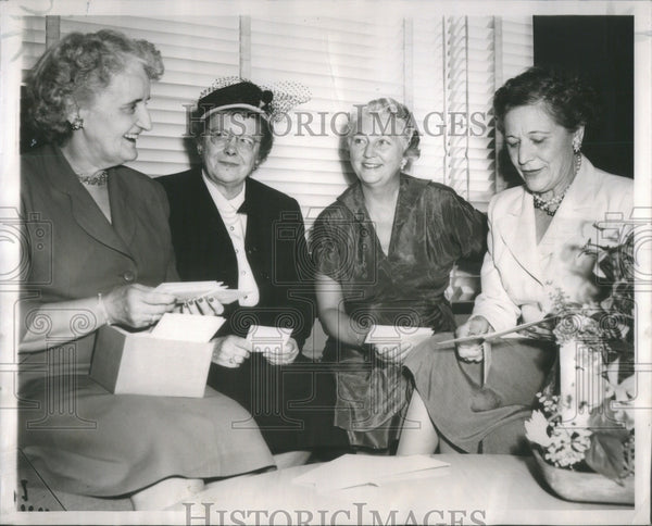 1951 Press Photo Grand Exalted Ruler's Ball Mrs Jos. Ky- RSA45623 ...