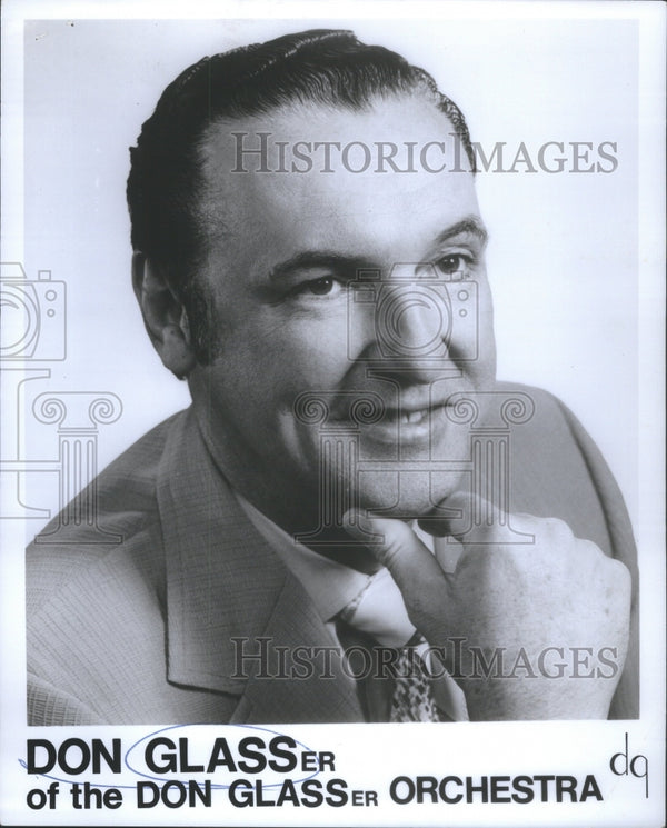 1977 Press Photo Don Glasser Orchestra Musician Rock- RSA57757 ...