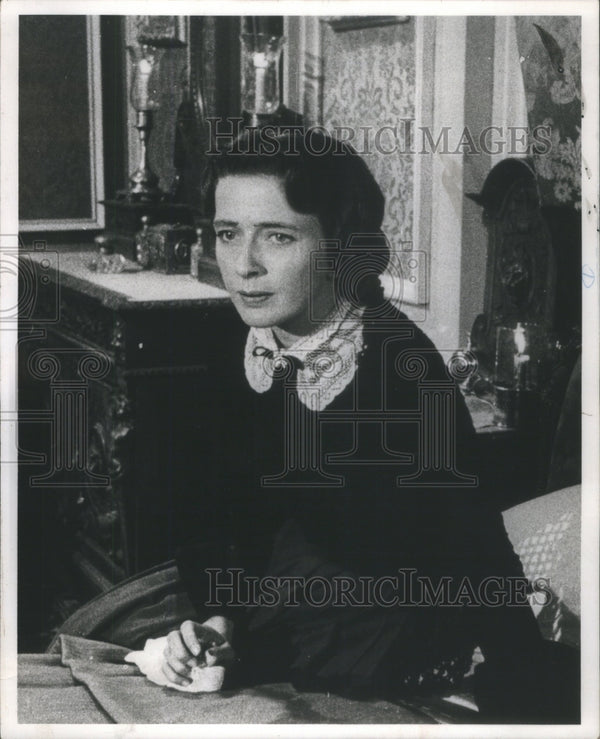 1965 Press Photo Elizabeth Barrett Leora Dana Wimpole Street Goodman ...