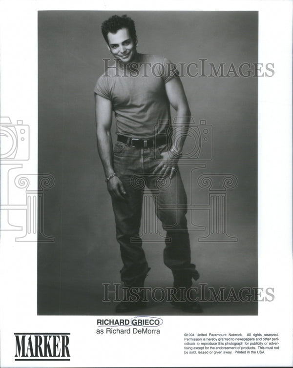 Press Photo Richard John Grieco American actor former fashion model ...