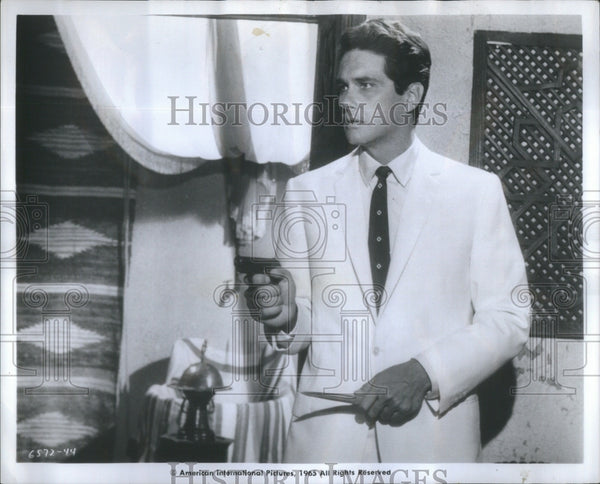 1973 Press Photo Brett Halsey-Actor-Bart-Spy In Your Eye-Pier Angeli ...