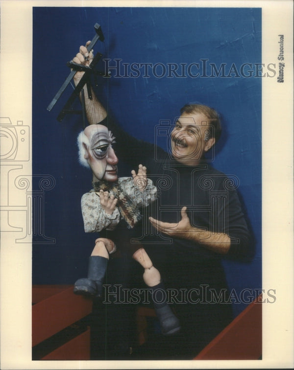 1991 Press Photo Bill Henderson puppeteer puppet Friers- RSA82241 ...