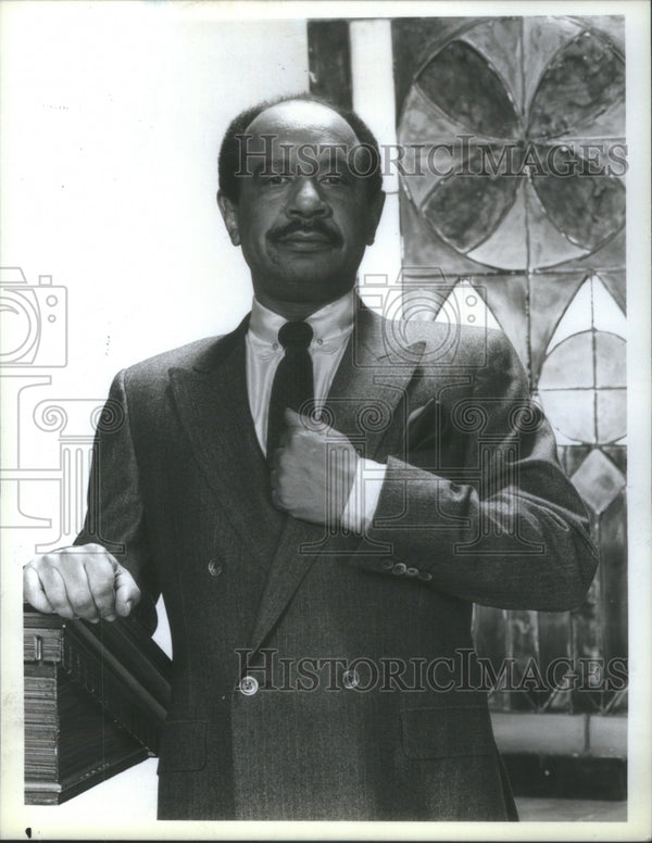 1986 Press Photo Ernest Eyre Sherman Hemsley George Jefferson- RSA8228 ...
