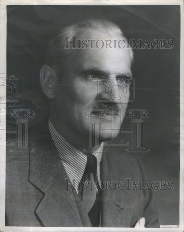 1944 Press Photo Dr. Arthur H. Compton, Chancellor of Washington ...