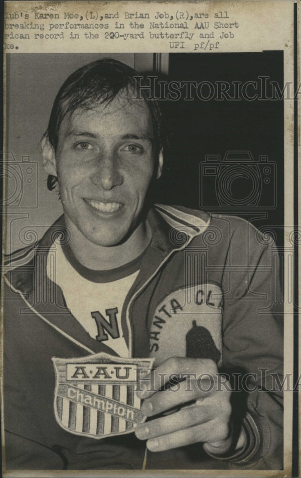 1972 Press Photo Brian Job - Historic Images