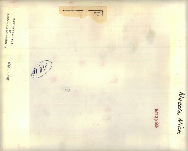 1965 Press Photo Nick Nuccio with unnamed man - RSH49863 - Historic Images