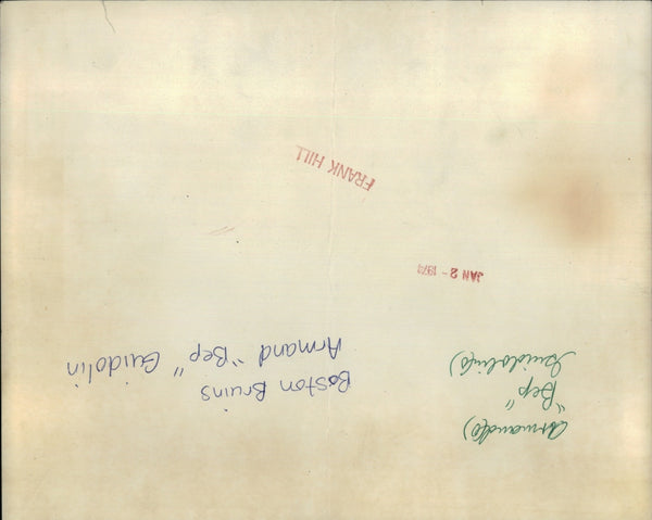 1974 Press Photo Boston Bruins Armand Bep Guidolin - RSH68387 ...