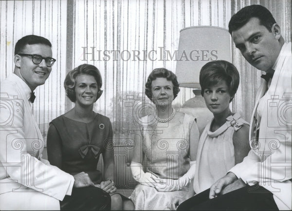 1967 Press Photo Alabama-Miss Jane Earle and Thomas R. Kimball's ...